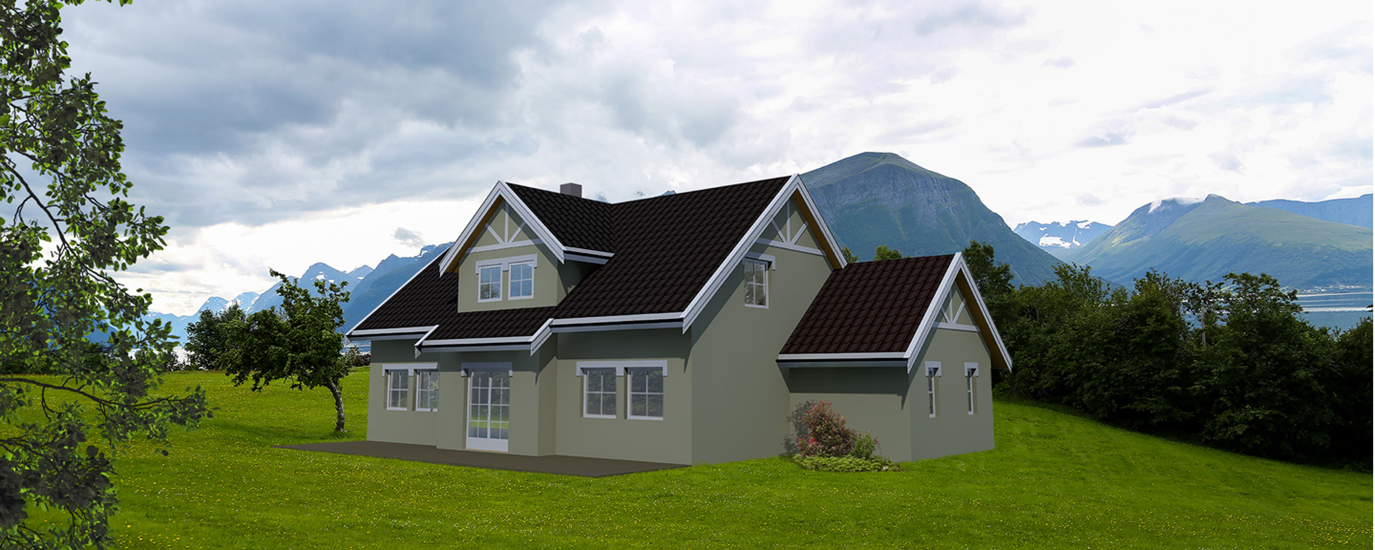 Murhus – et vedlikeholdsfritt alternativ | Hus.no